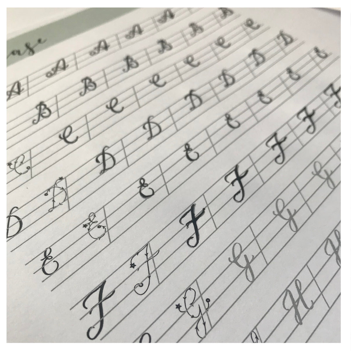 The Mindfulness of Modern Calligraphy – Rhubarb & Hare